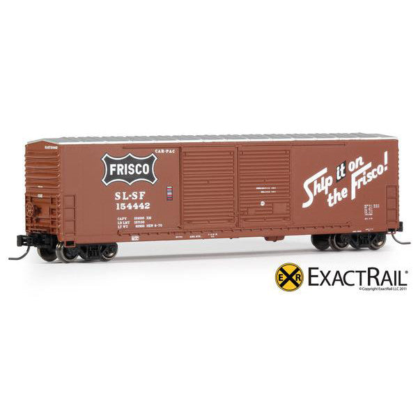 HO Scale: Gunderson 5200 Box Car - SLSF - ExactRail Model Trains