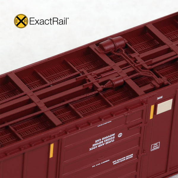 N Scale: Evans 5277 Boxcar - Laurinburg & Southern 'GATX' - ExactRail ...