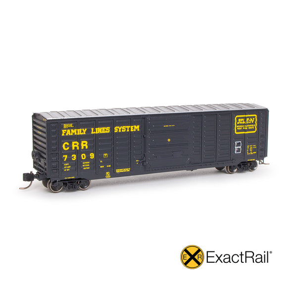 N Scale: P-S 5277 Waffle Boxcar - Family Lines System CRR 1980 As-Deli ...