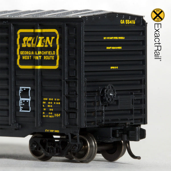 N Scale: P-S 5277 Waffle Boxcar - Family Lines System CRR 1980 As-Deli ...