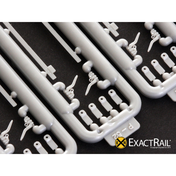 Details - 10' sliding door tracks/door handles lift tab - ExactRail ...