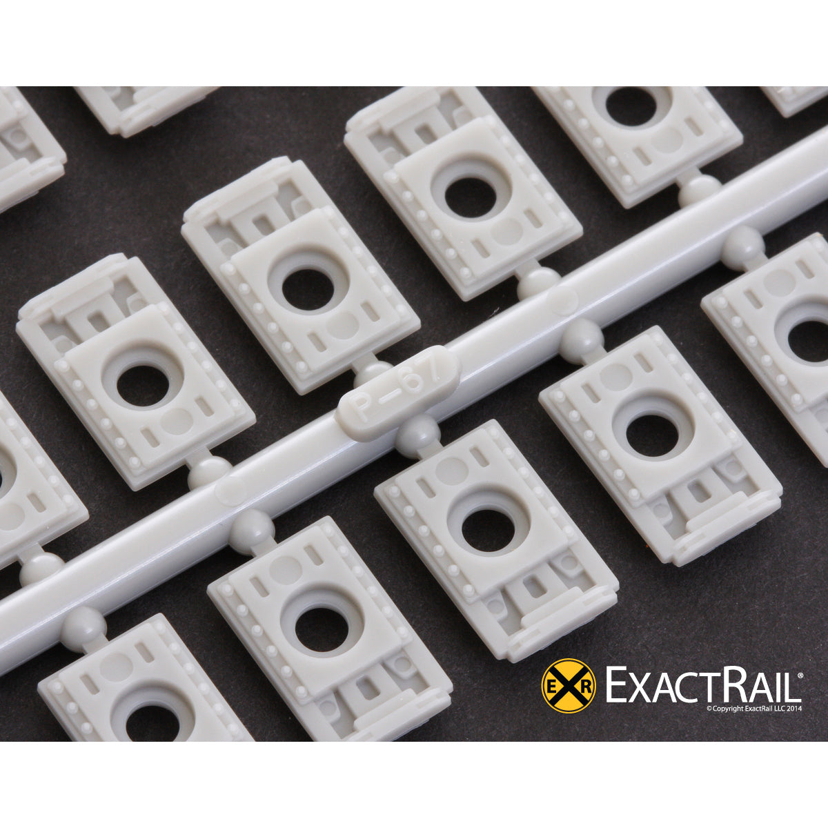 HO Scale Detail Parts | Draft Box Lids | ExactRail - ExactRail Model Trains