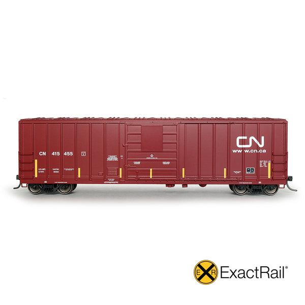 HO Scale: Evans 5277 Boxcar - Canadian National - ExactRail Model Trains