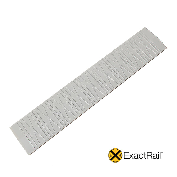 HO Scale: 50' X-Panel Riveted Overhanging Roof - ExactRail Model Trains