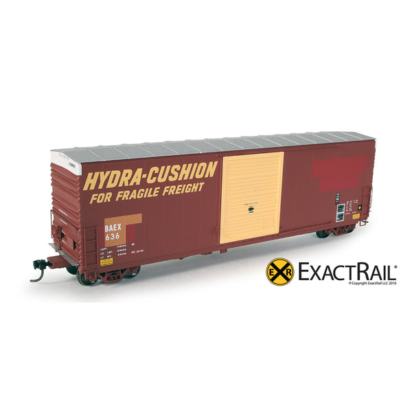 HO Scale: PC&F 6033 Boxcar - BAEX - ExactRail Model Trains