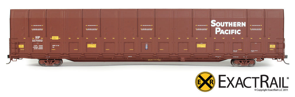 HO Scale: Vert-A-Pac Autorack - SP - ExactRail Model Trains