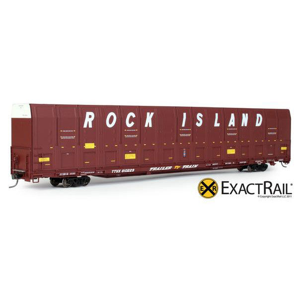 HO Scale: Vert-A-Pac Autorack - RI - ExactRail Model Trains