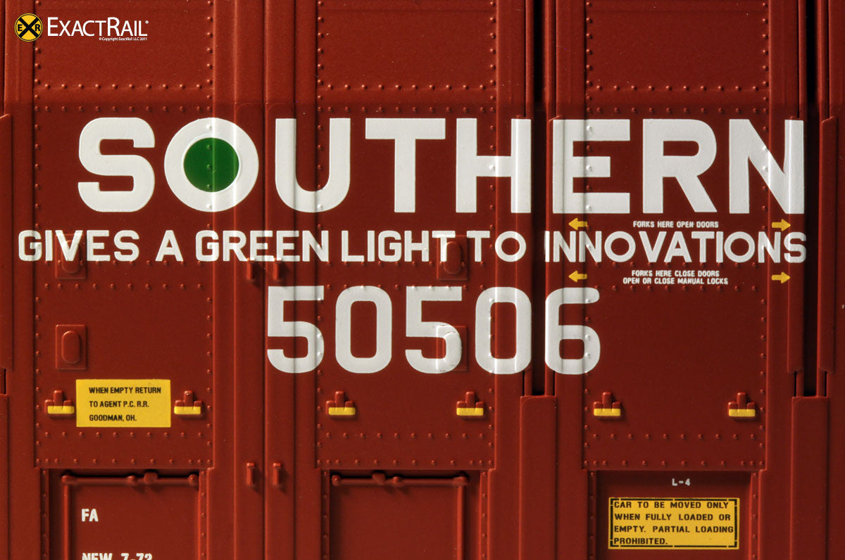 HO Scale: Vert-A-Pac Autorack - SOU - ExactRail Model Trains