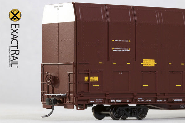 HO Scale Model Vert-A-Pac Autorack | DRGW | ExactRail - ExactRail Model ...