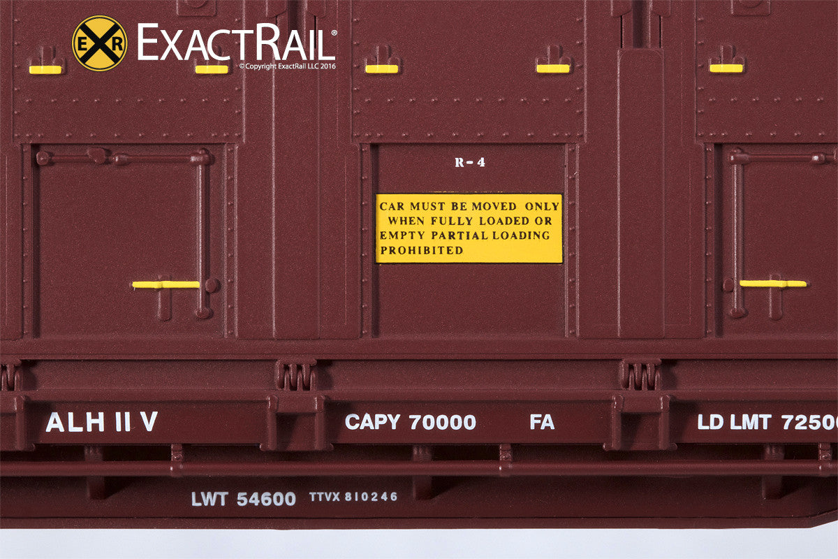 HO Scale Model Vert-A-Pac Autorack | RI | ExactRail - ExactRail Model ...