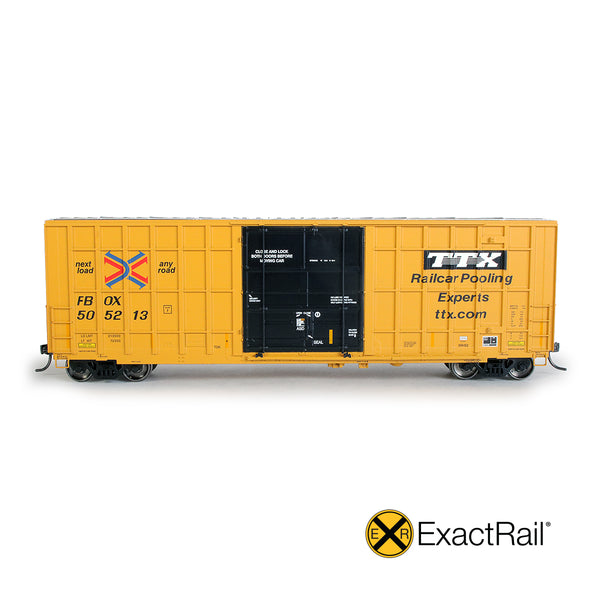 Boxcar TTX Trinity Forward Thinking FBOX HO | ExactRail - ExactRail ...