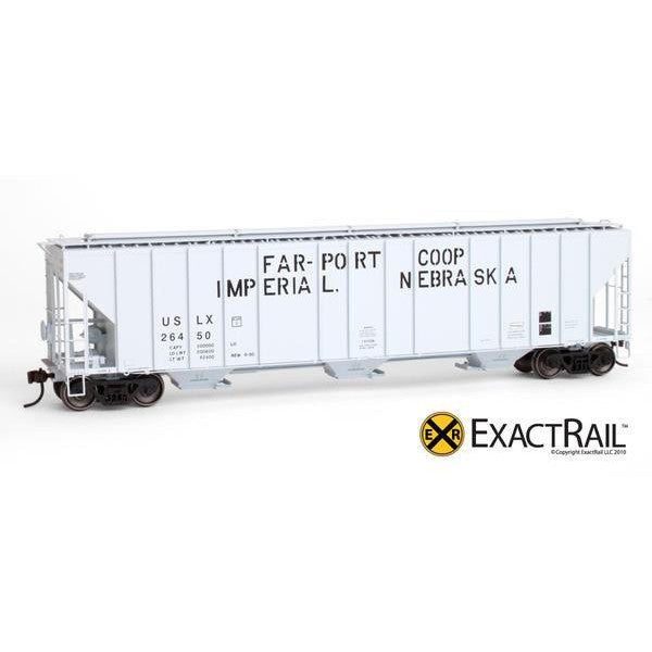 ExactRail HO Scale : Evans 4780 Covered Hopper : MKT - ExactRail Model ...