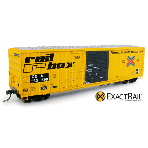FMC 5277 Combo Door Boxcar | CN Patched | ExactRail - ExactRail Model ...