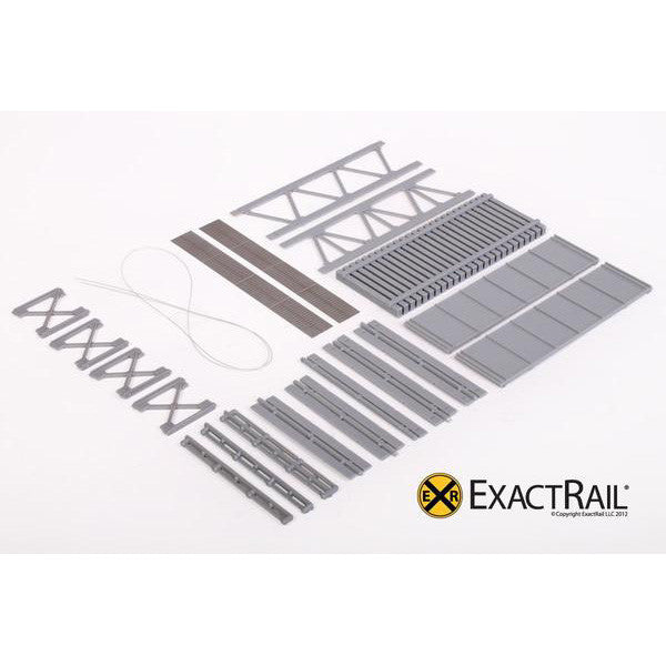 Kits HO Scale 30' Deck Plate Girder Bridge | ExactRail - ExactRail ...