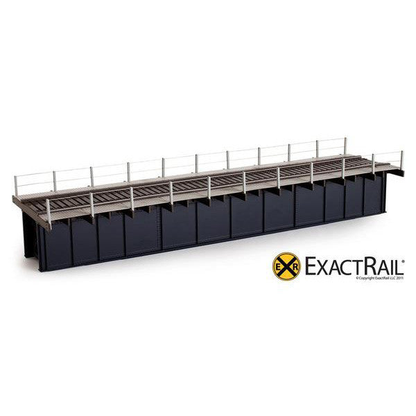 72' Deck Plate Girder Bridge Cable Handrail | ExactRail - ExactRail ...