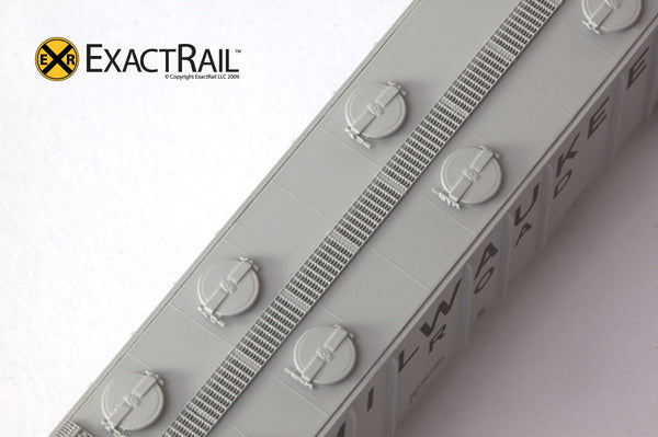 ExactRail N Scale : PS-2CD 4000 Covered Hopper : Wabash - ExactRail ...