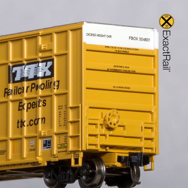 N Scale: Trinity 6275 Boxcar - TTX/FBOX 2004 As-Delivered - ExactRail ...