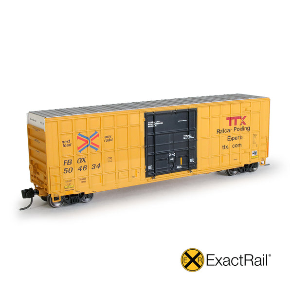 Boxcar TTX Trinity Forward Thinking FBOX HO | ExactRail - ExactRail ...