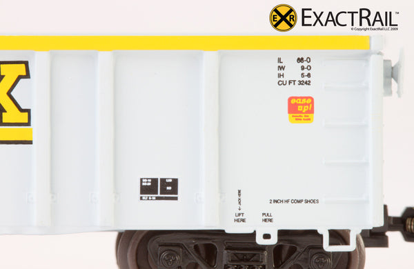 ExactRail N Scale Train : Thrall 3564 Gondola : BNSF - ExactRail Model ...