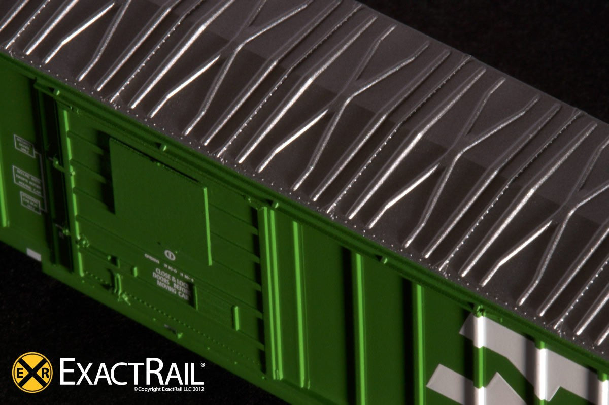 N Scale Train Evans-USRE 5277 Boxcar | BN | ExactRail - ExactRail Model ...