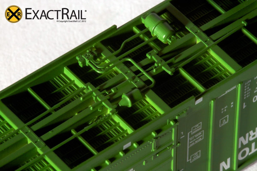 N Scale Train Evans-USRE 5277 Boxcar | BN | ExactRail - ExactRail Model ...