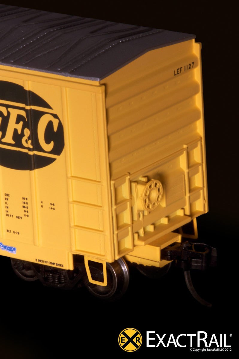 N Scale Train Evans-USRE 5277 Boxcar | LEF | ExactRail - ExactRail ...