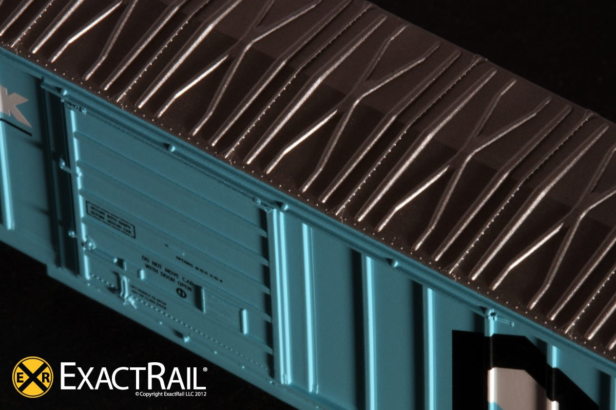 N Scale Train Evans-USRE 5277 Boxcar | RI | ExactRail - ExactRail Model ...