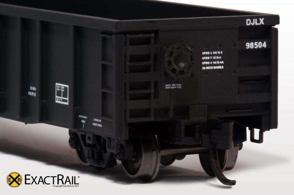 N Scale Model Thrall 2743 Gondola | DJLX | ExactRail - ExactRail Model Trains