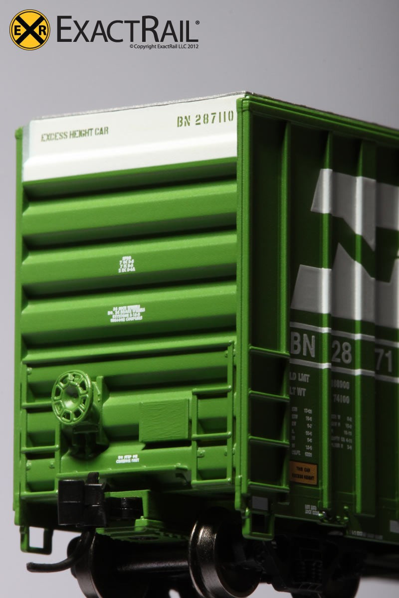 N Gunderson 6269 High Cube Boxcar | BN | ExactRail - ExactRail Model Trains