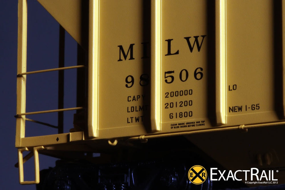 PS-2CD 4427 Covered Hopper HO Scale | MILW | ExactRail - ExactRail ...