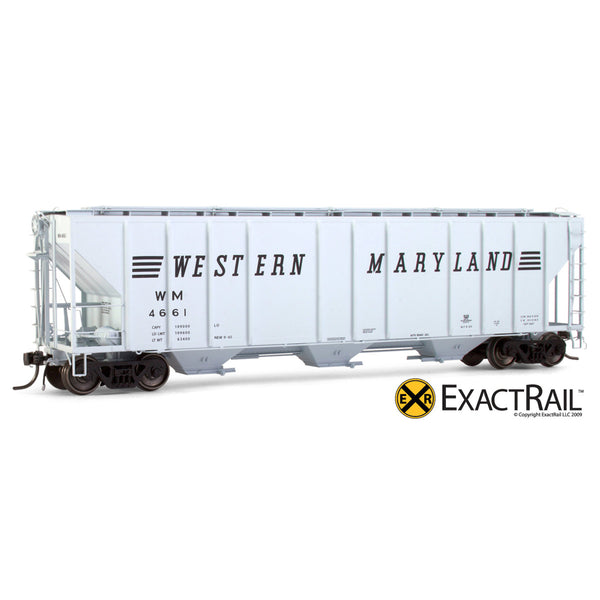 ExactRail HO PS-2CD 4427 Covered Hopper : NP Model Train - ExactRail ...