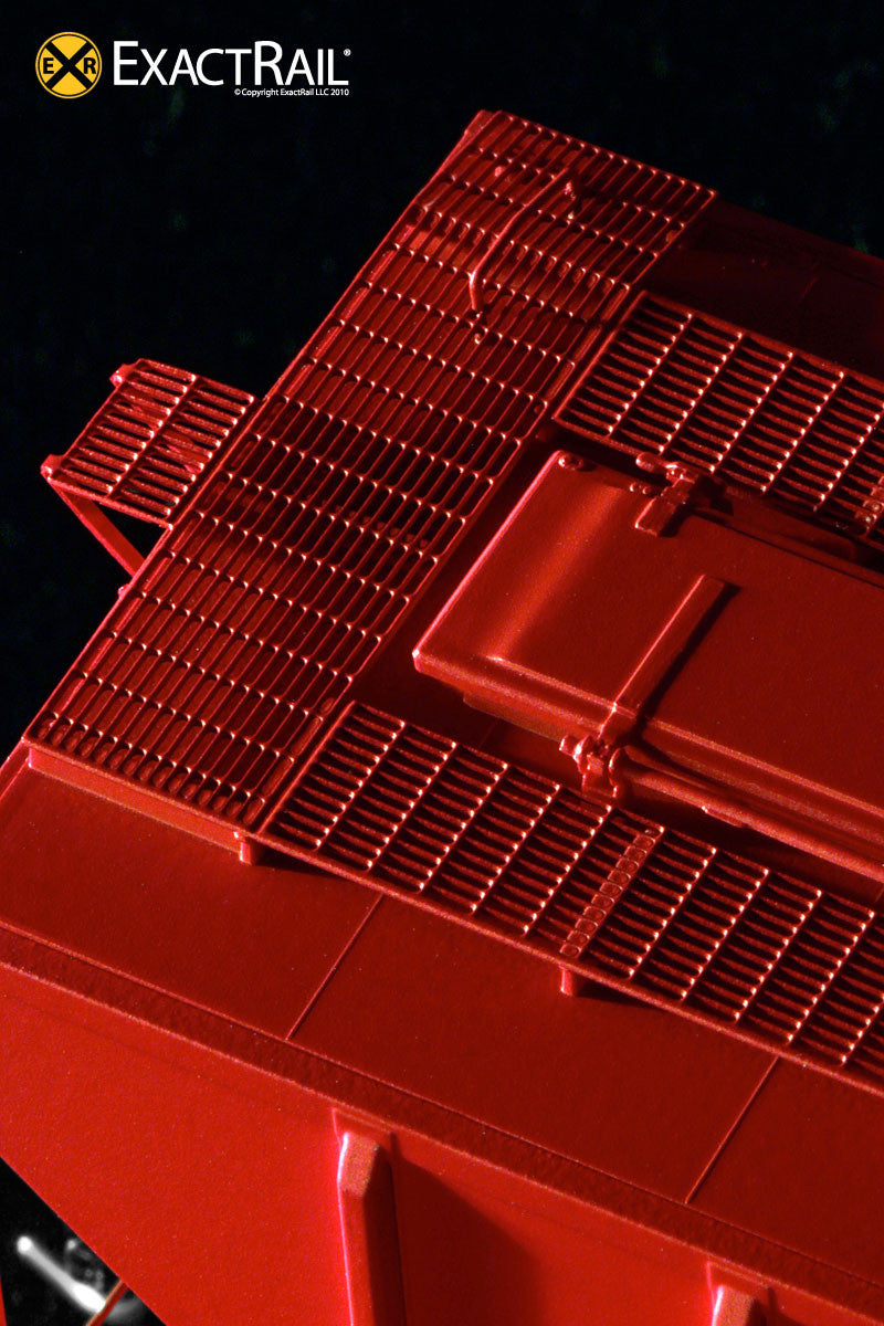 HO Scale: PS-2CD 4427 Covered Hopper - BKTY - ExactRail Model Trains