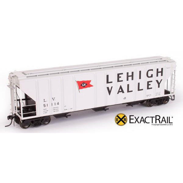 HO Scale Model Trains Platinum Series | ExactRail Tagged "Lehigh Valley ...