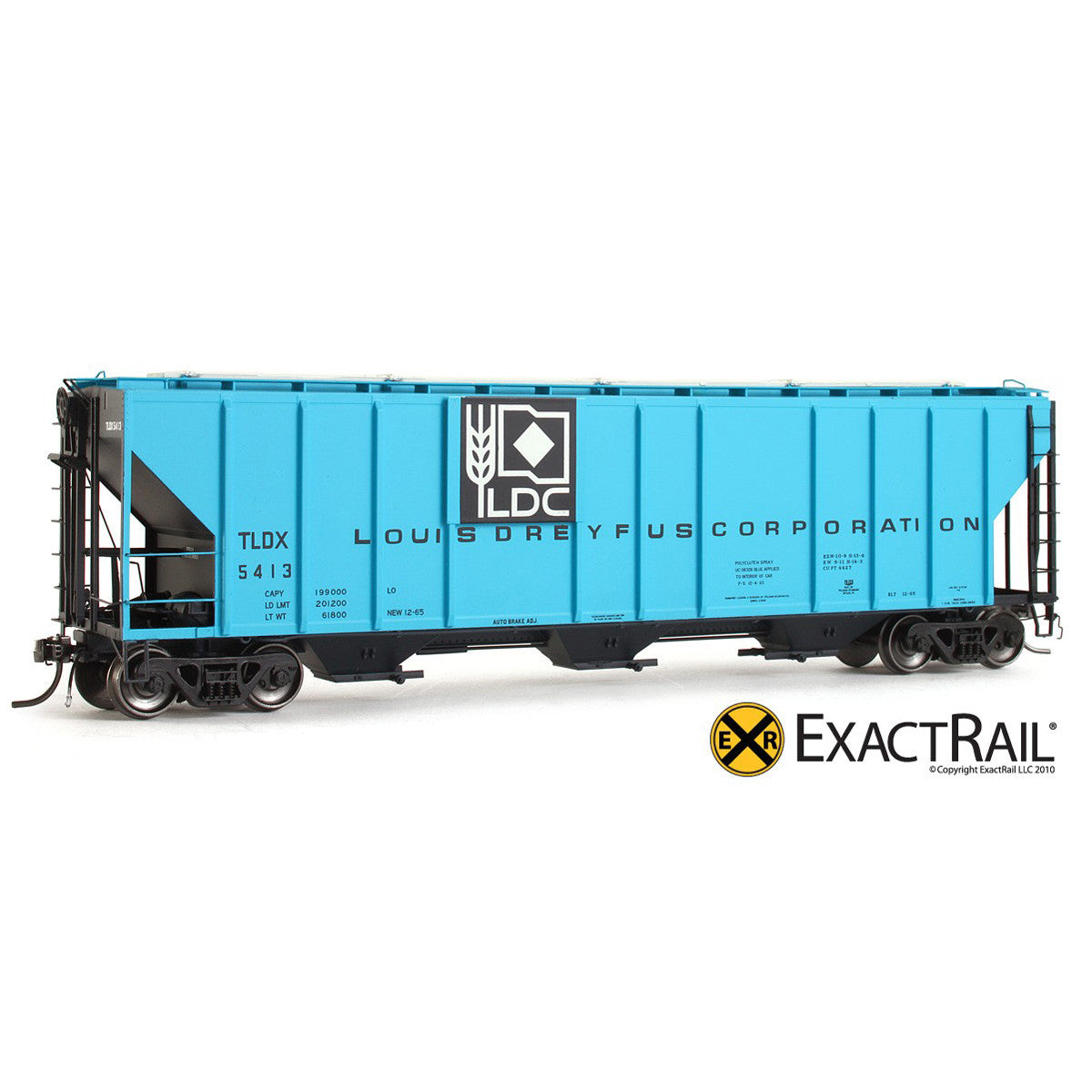 PS-2CD 4427 Covered Hopper | Louis Dreyfus | ExactRail - ExactRail ...