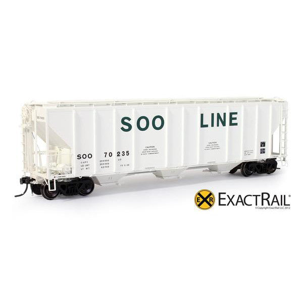 PS-2CD 4427 Covered Hopper HO | SOO 70235 | ExactRail - ExactRail Model ...