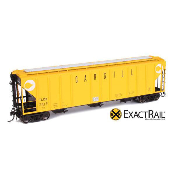 PS-2CD 4427 Covered Hopper | TLDX Cargill | ExactRail - ExactRail Model ...