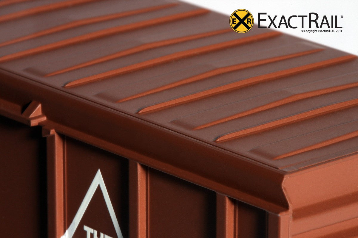 Model Train HO Scale P-S 5344 Boxcar | SAN | ExactRail - ExactRail ...