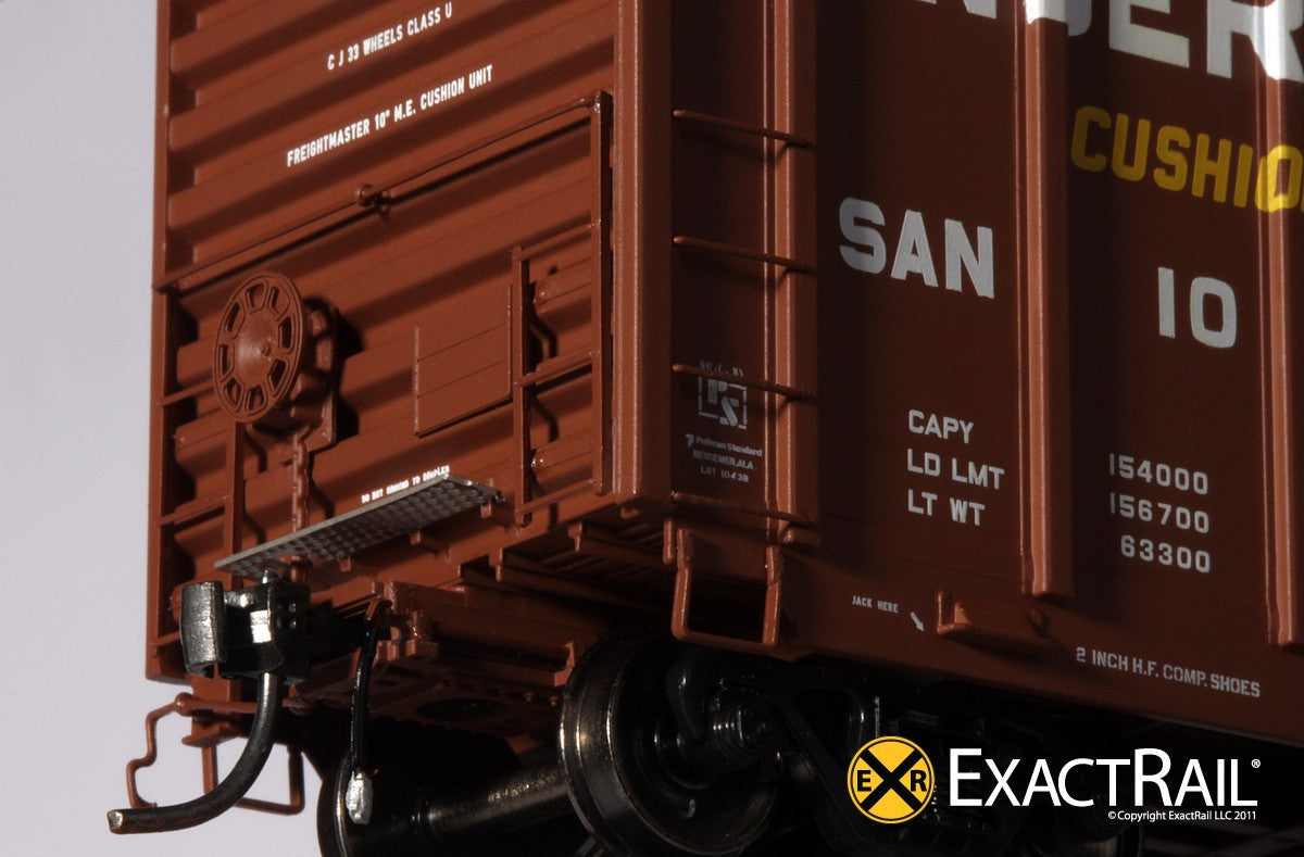Model Train HO Scale P-S 5344 Boxcar | SAN | ExactRail - ExactRail ...