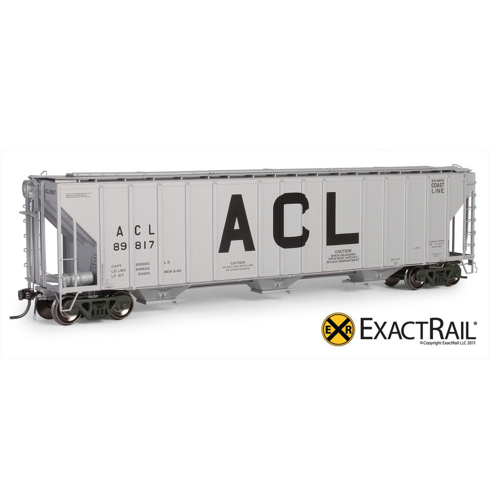 Magor 4750 Covered Hopper HO Scale | ACL | ExactRail - ExactRail Model ...