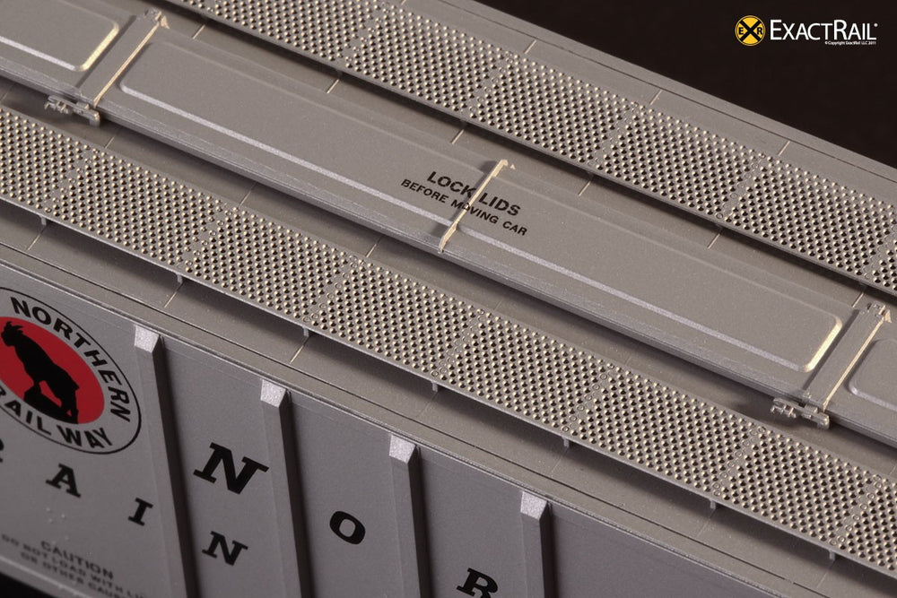 Magor 4750 Covered Hopper HO Scale | GN | ExactRail - ExactRail Model ...