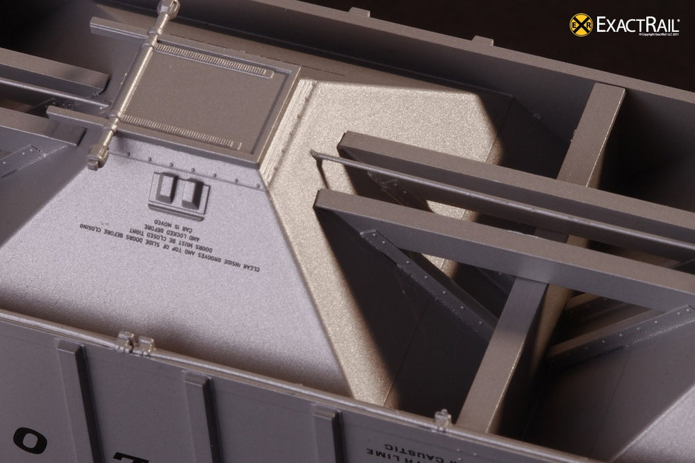 Magor 4750 Covered Hopper HO Scale | GN | ExactRail - ExactRail Model ...