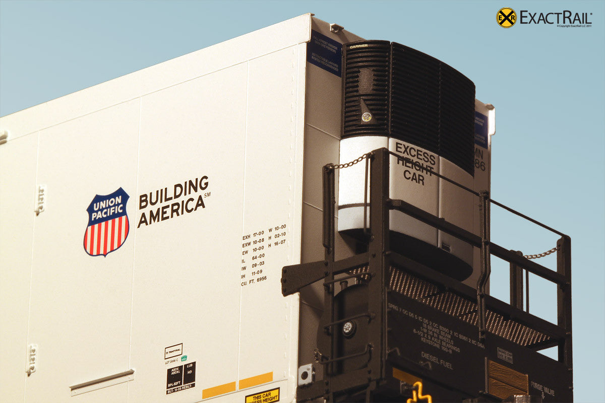 HO Scale: X - Trinity TRINCool 64' Reefer, Phase lll - ARMN - ExactRail Model Trains