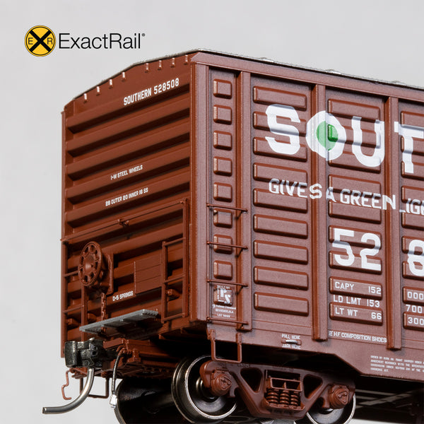 HO Scale: P-S 5277 Waffle Boxcar - Southern C of GA 1976 As-Delivered ...