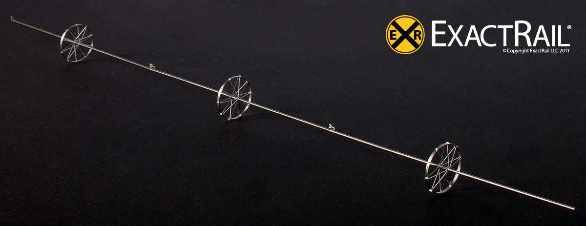 Brass Irrigation Wheel Line | Model Railraoding Supplies - ExactRail ...