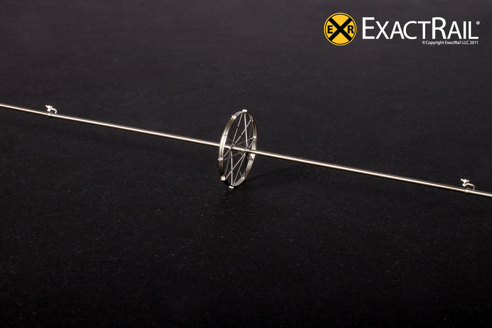 Brass Irrigation Wheel Line | Model Railraoding Supplies - ExactRail ...