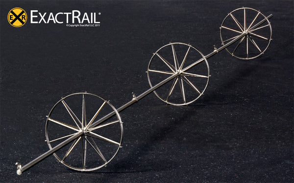 Brass Irrigation Wheel Line | Model Railraoding Supplies - ExactRail ...