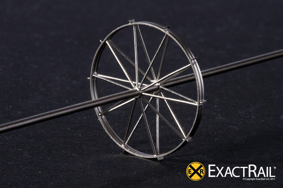 Brass Irrigation Wheel Line | Model Railraoding Supplies - ExactRail ...