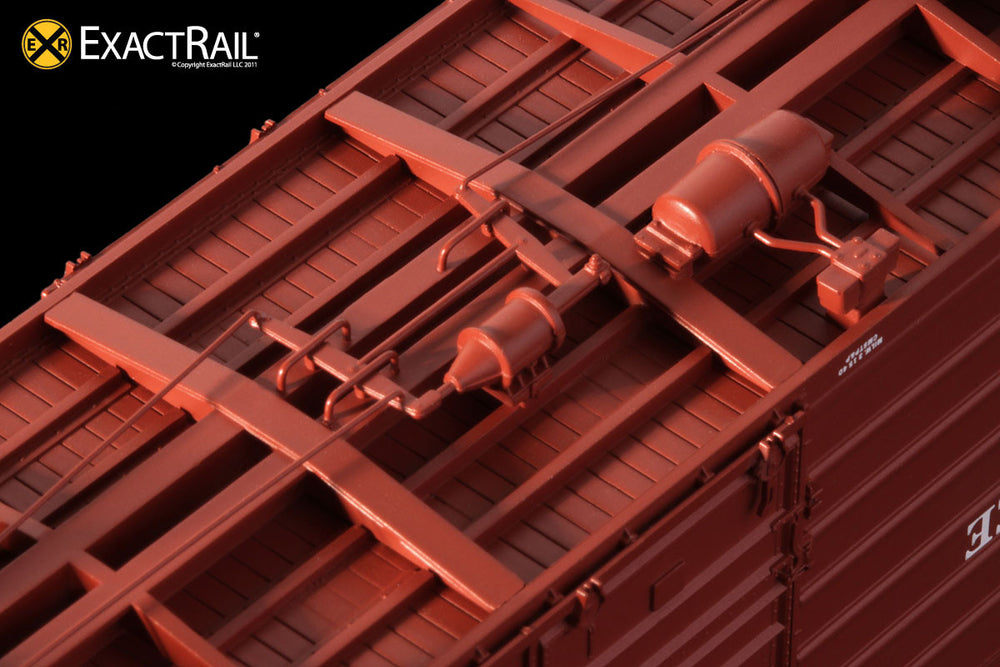 HO Scale: Milwaukee Road 40' Rib Side Box Car - MILW (Olympian ...