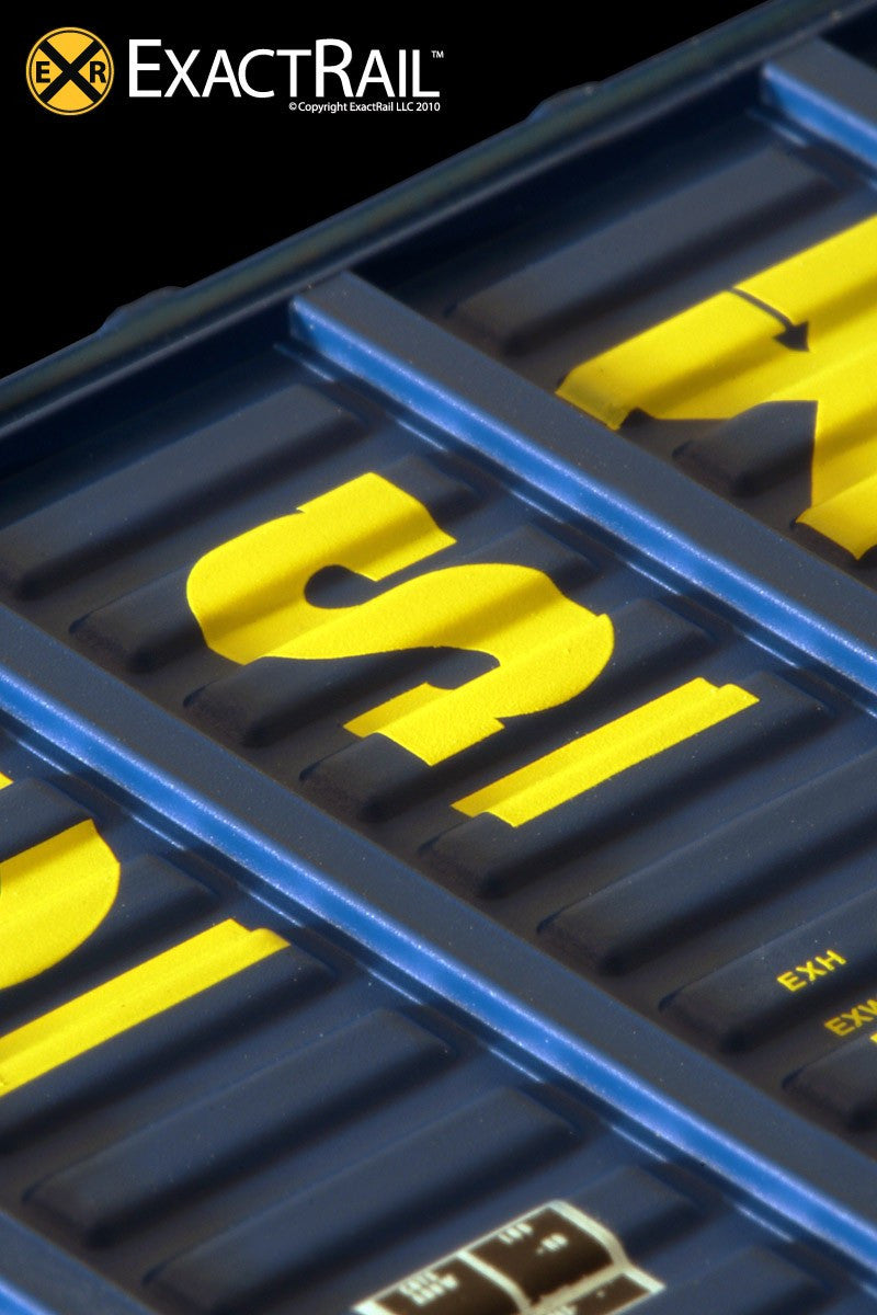 HO Scale Model PS 50' Waffle Boxcar | CSXT | ExactRail - ExactRail ...