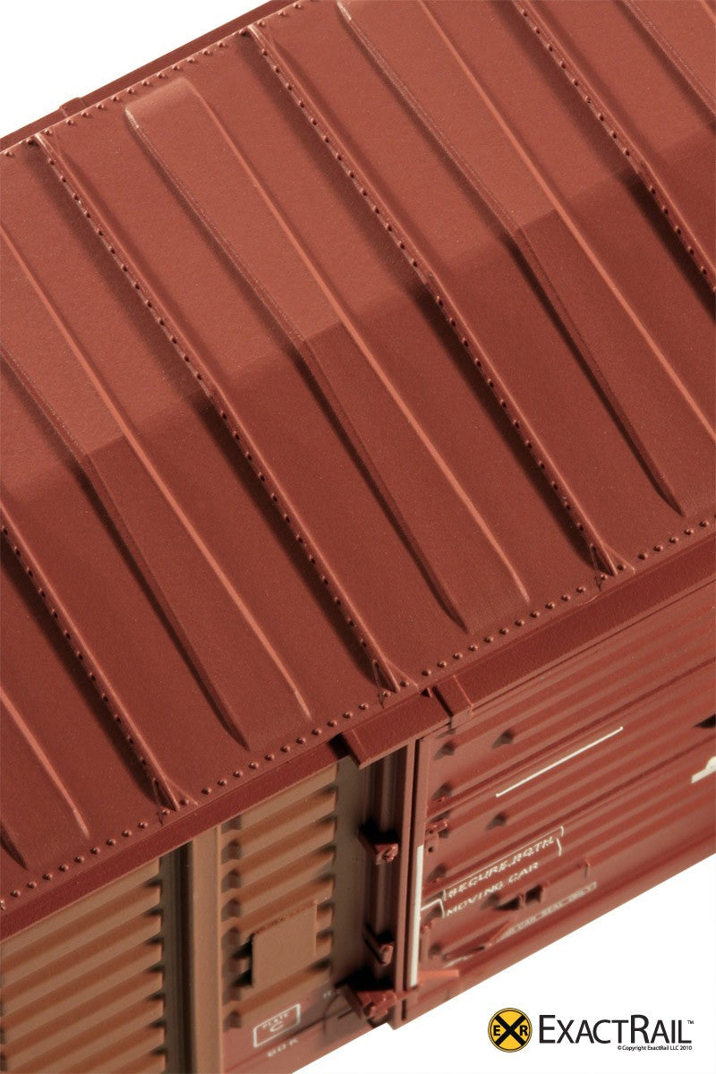 HO Scale Model PS 50' Waffle Boxcar | DME | ExactRail - ExactRail Model ...